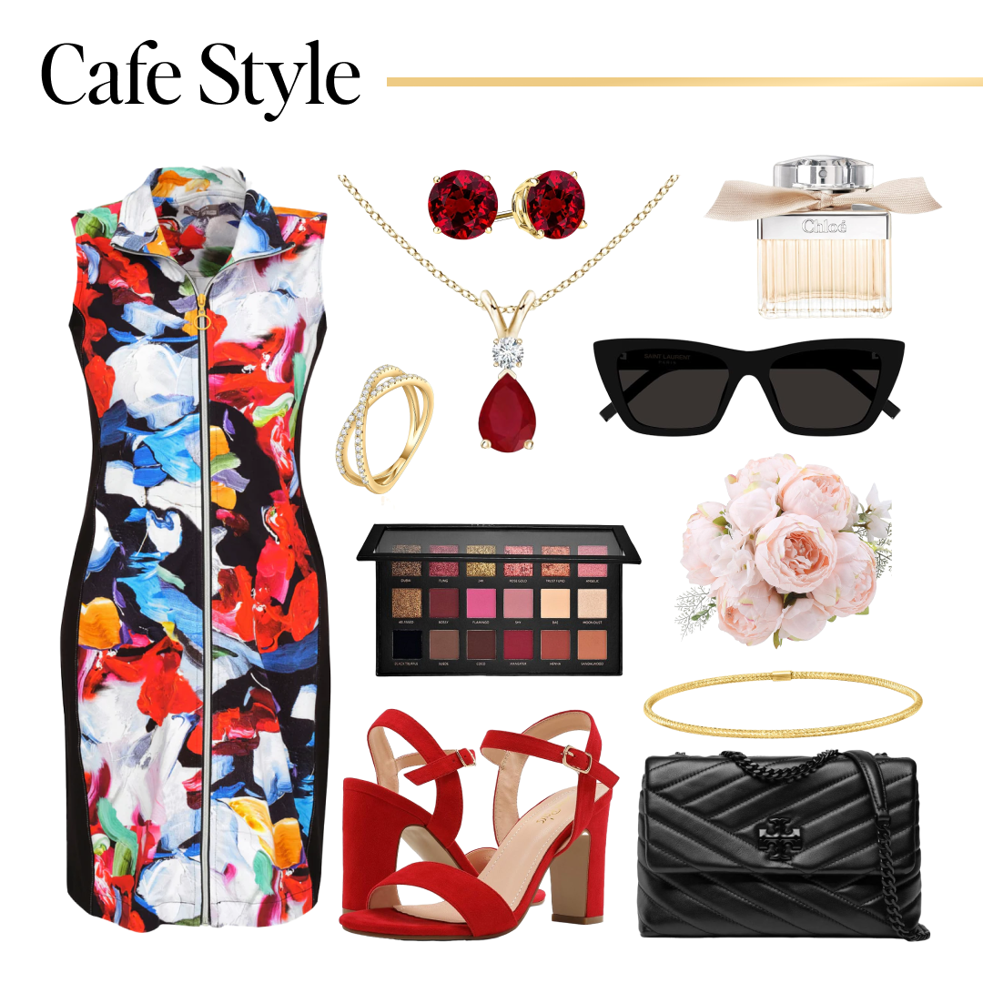 Floral Dress Outfit - Dolcezza Clothing – Lala Love Moda